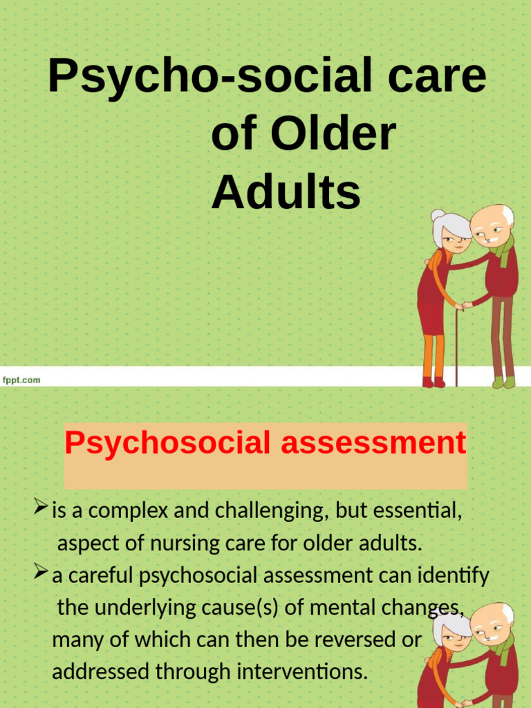 Geria 6 Psychosocial-converted | PDF | Memory | Psychosocial