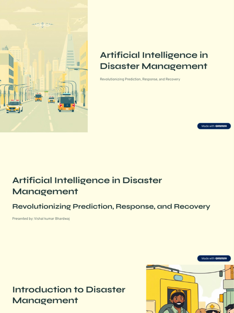 AI Transforming Disaster Management | PDF | Artificial Intelligence ...
