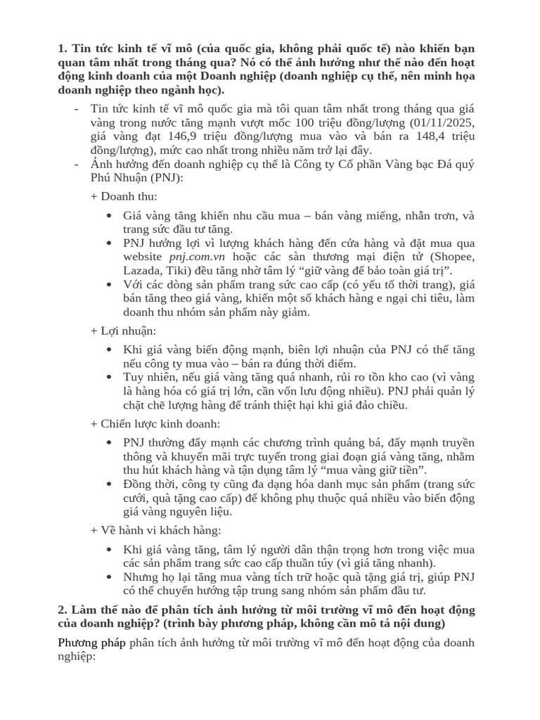 QUẢN TRỊ HỌC - BÀI 1 | PDF