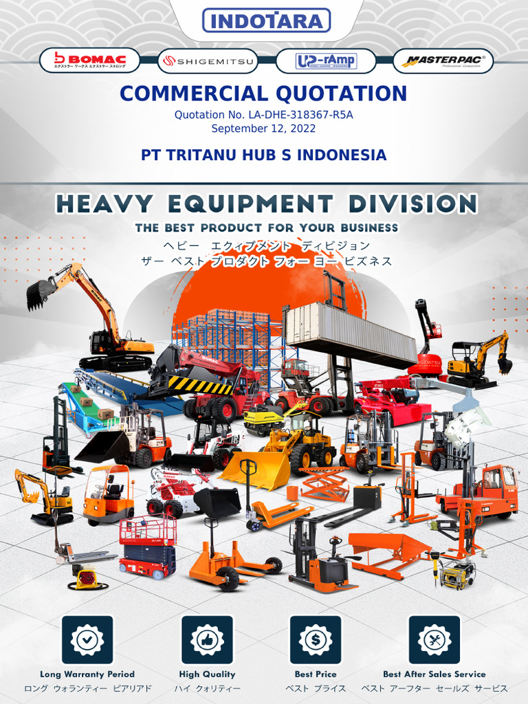 Contoh Revisi Penawaran Harga | PDF | Mechanical Engineering