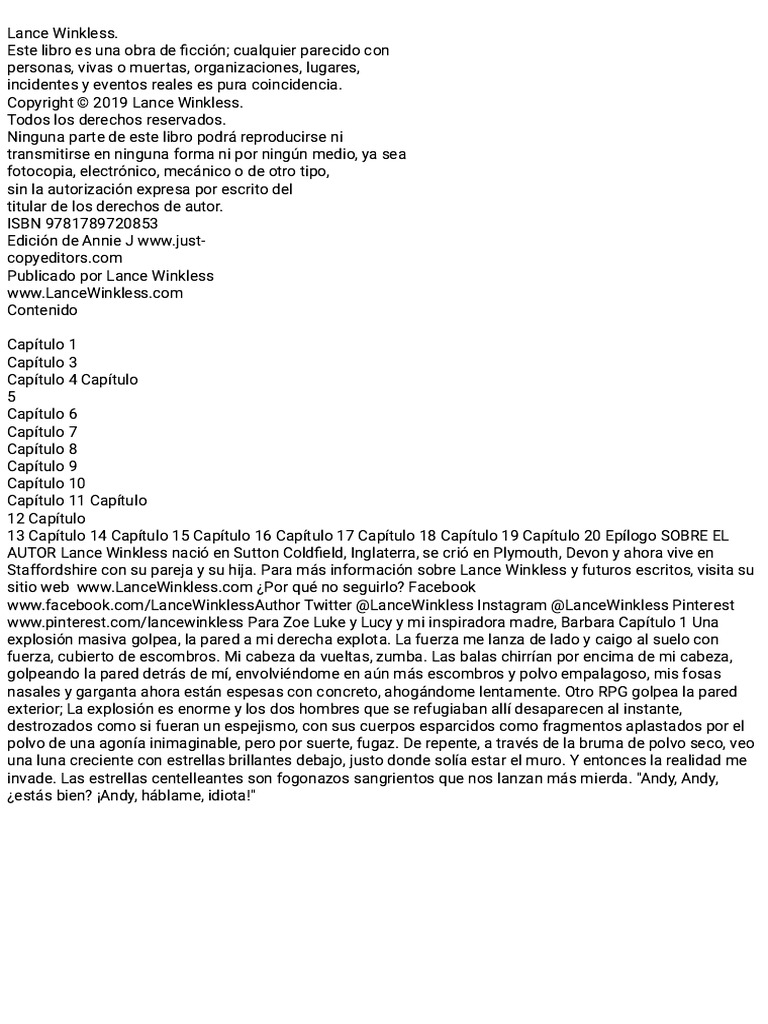 Capital Falling Book 1 - Lance Winkless Español | PDF | Tanques