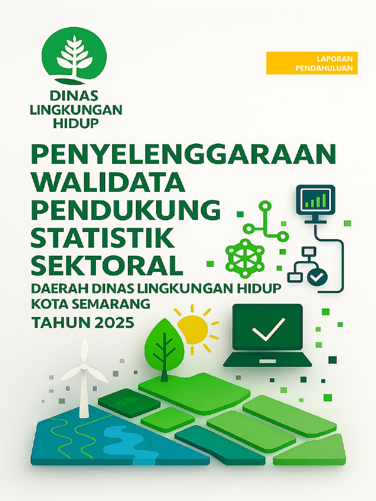 Laporan Pendahuluan - Walidata - DLH - 2025 | PDF