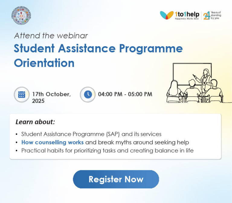 Student Assistance Programme Webinar | PDF