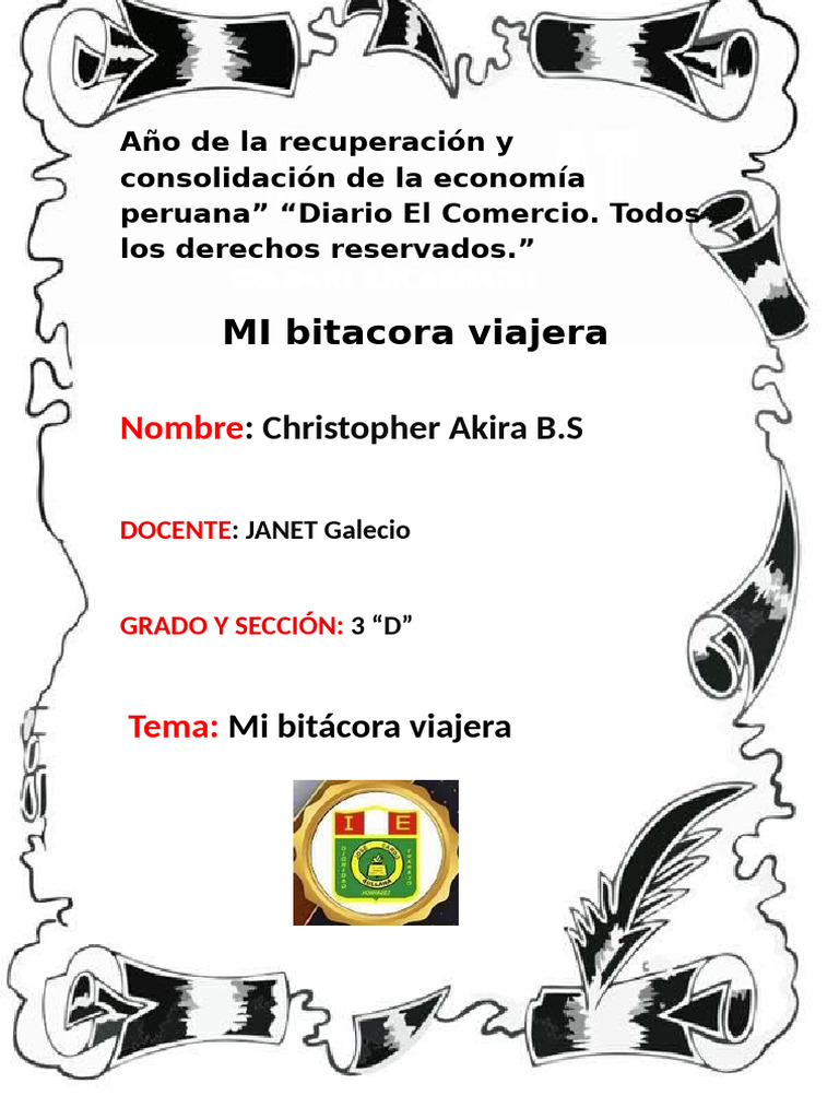 Mi Bitácora | PDF