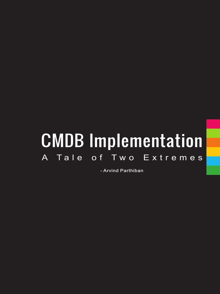 CMDB White Paper | PDF | Itil | It Service Management