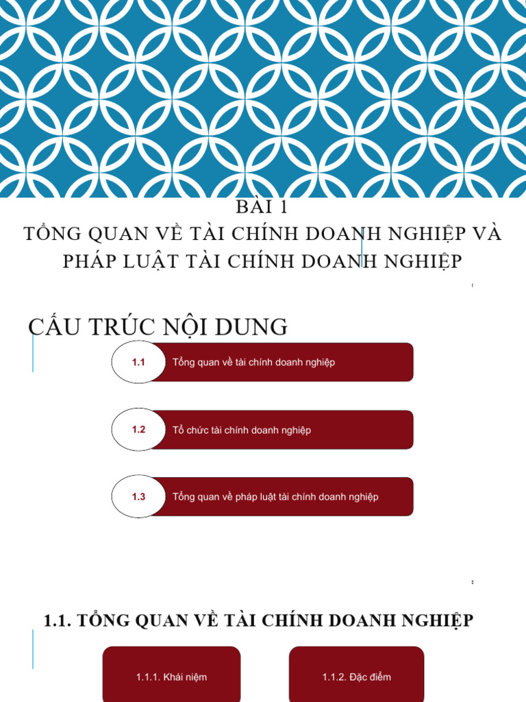 Bai Giang Tuan 1 | PDF