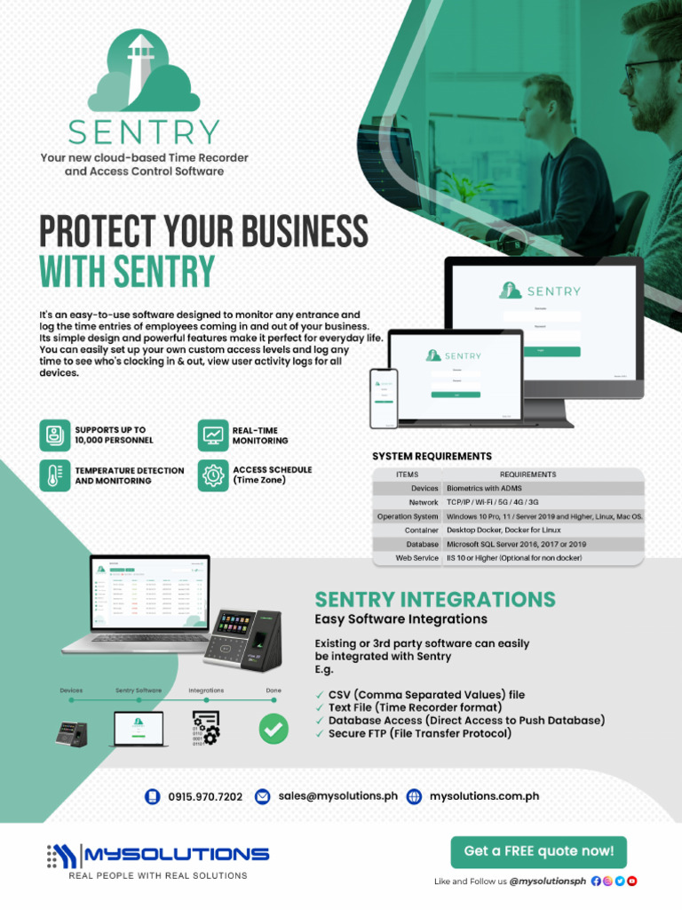 Sentry Software | PDF