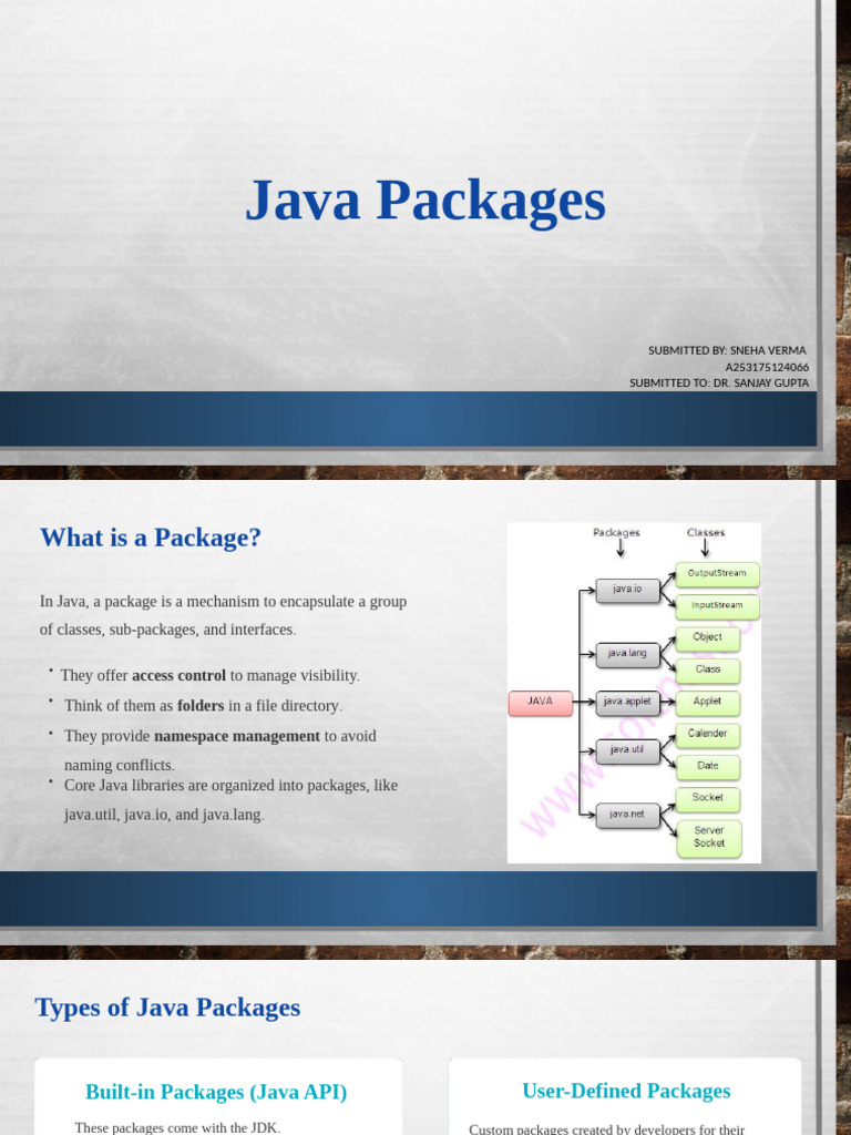 Java Packages 4066 | PDF | Java (Programming Language) | Computer ...