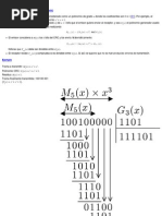 VRC, LRC, CRC | PDF | Detección y corrección de errores | Poco