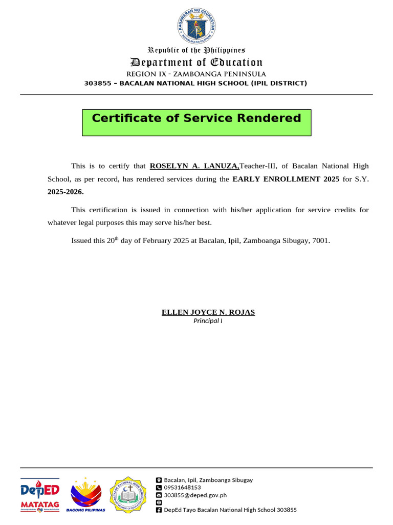 Cert 2025 Early | PDF