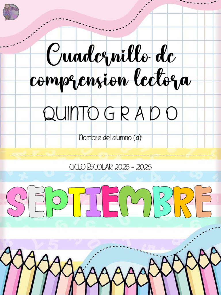 Comprensión Lectora Septiembre 5° | PDF