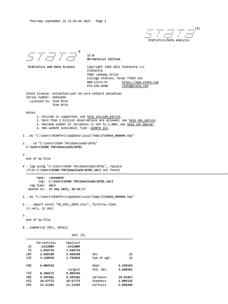 logfile btn1 | PDF | Probability Theory | Statistics