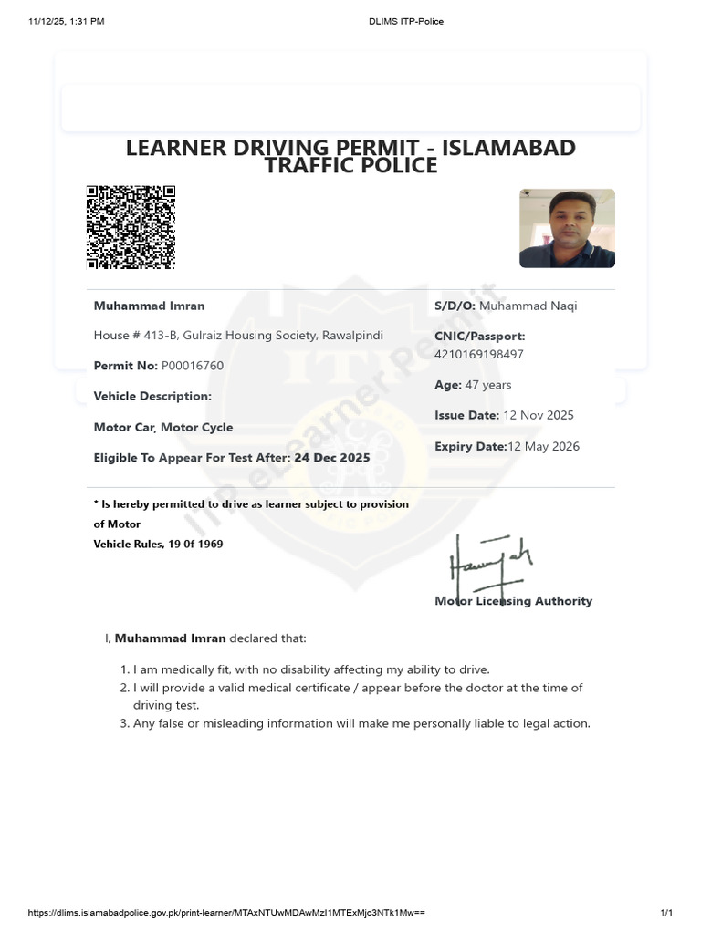 Driver License Learner | PDF