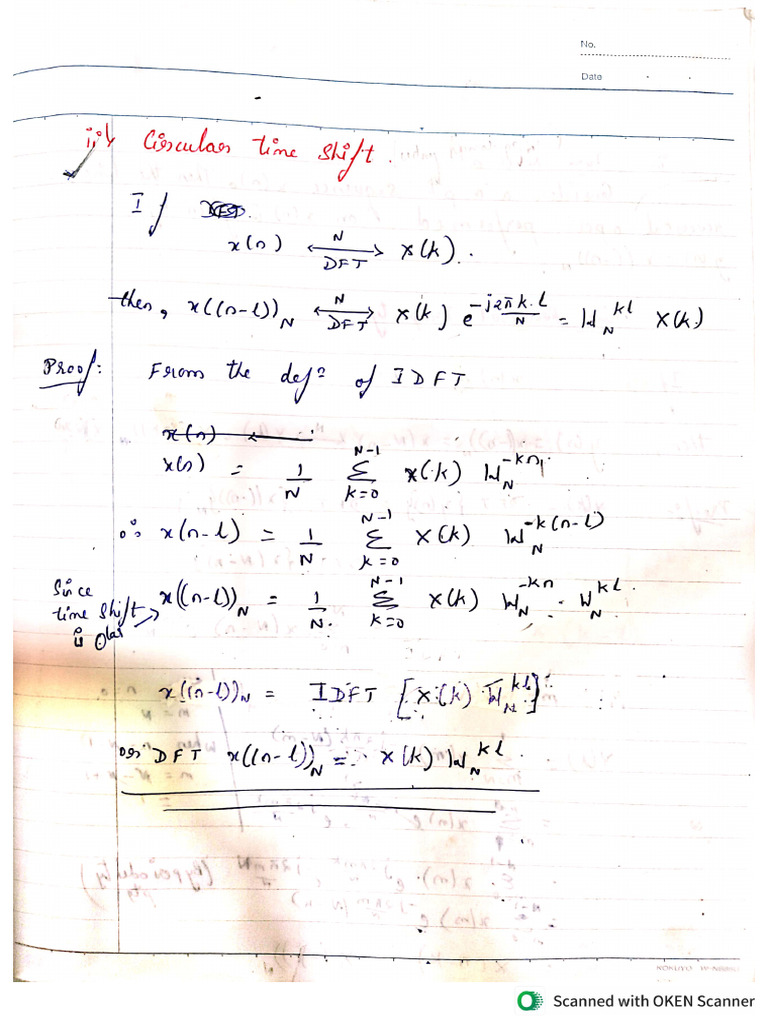 Properties of DFT | PDF