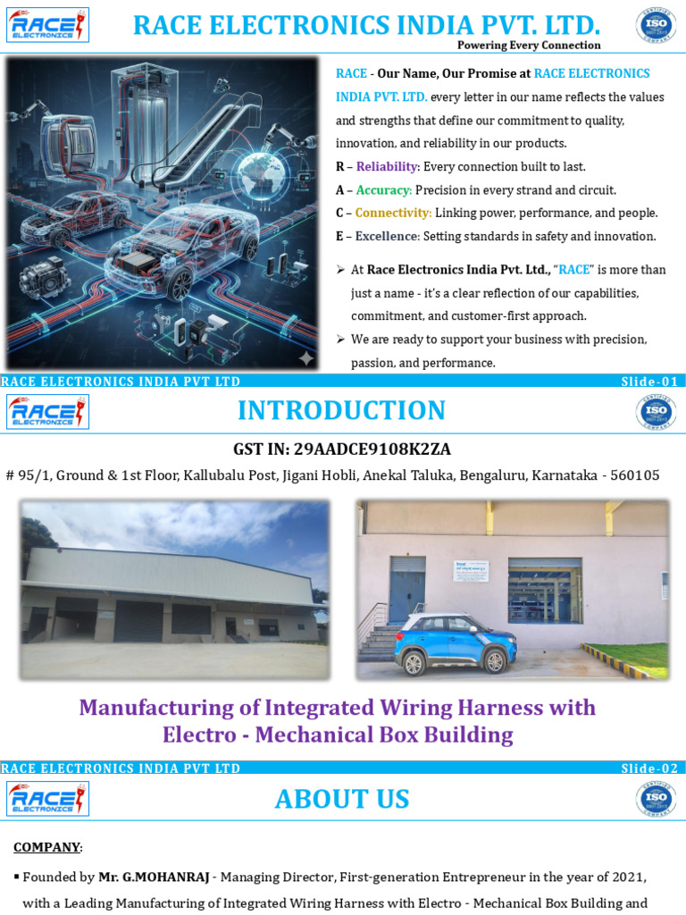 Race Electronics Profile.. | PDF