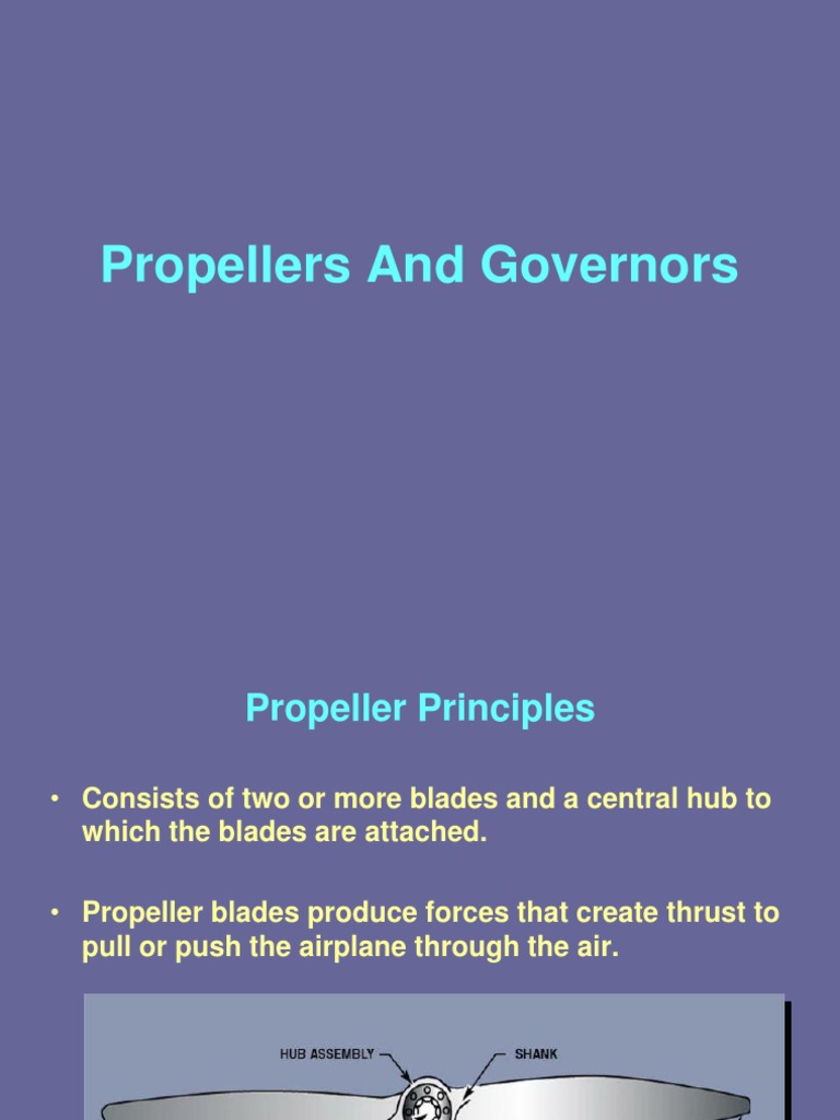 Propeller Presentation | PDF | Propeller | Thrust