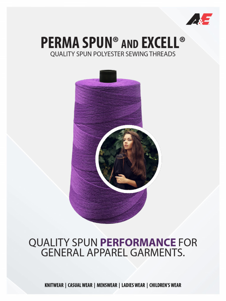 Quality Spun Polyester Sewing Threads | PDF | Sewing | Clothing