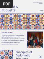 LECTURE 5 Diplomatic Letters | PDF | Ambassador | Diplomatic Mission