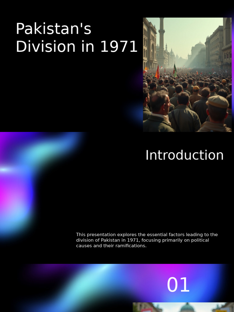 Pakistan's Division in 1971 | PDF | Pakistan | Social Policy
