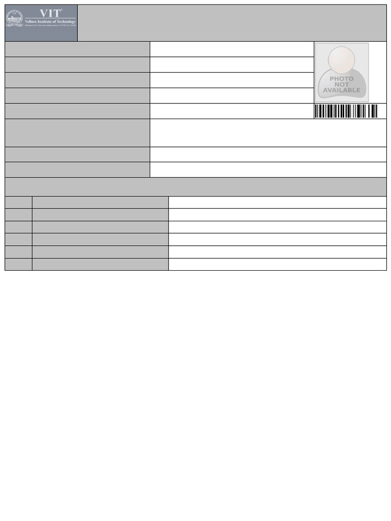 Admission Withdrawal Request Form (2025 - 26) | PDF