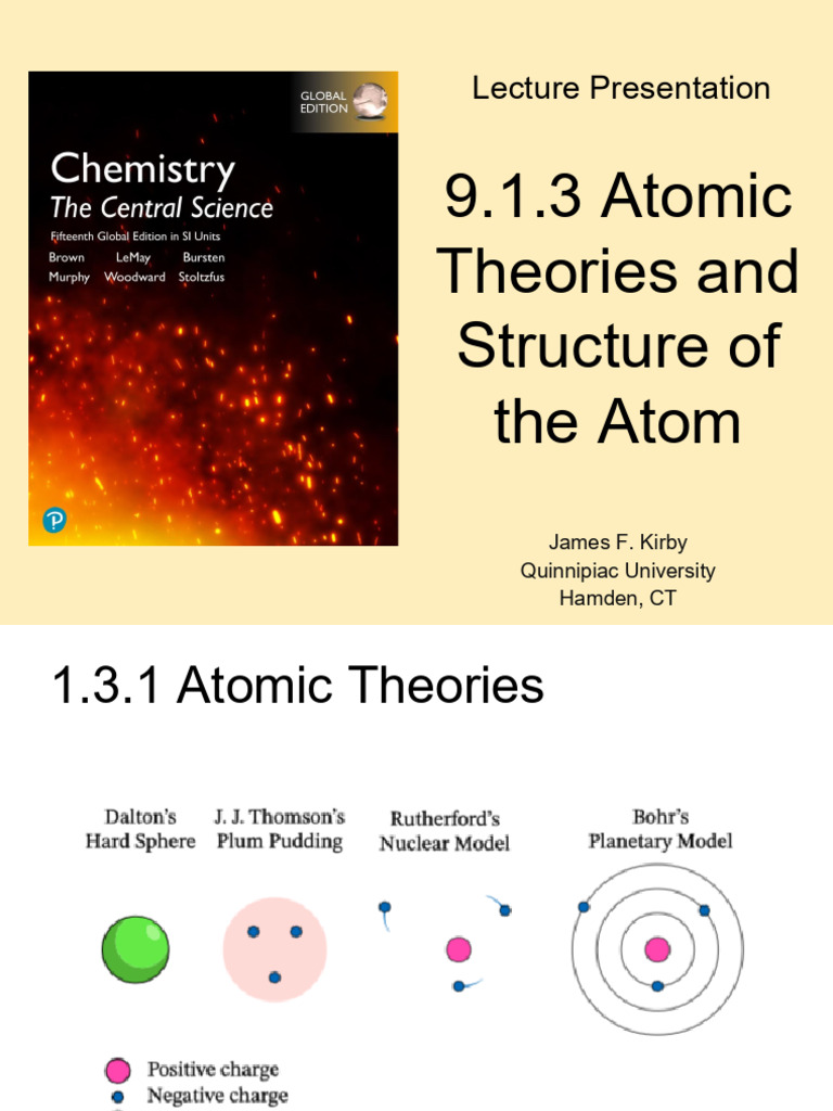9.1.3 Atomic Theories and Structure of The Atom | PDF | Atoms | Atomic ...