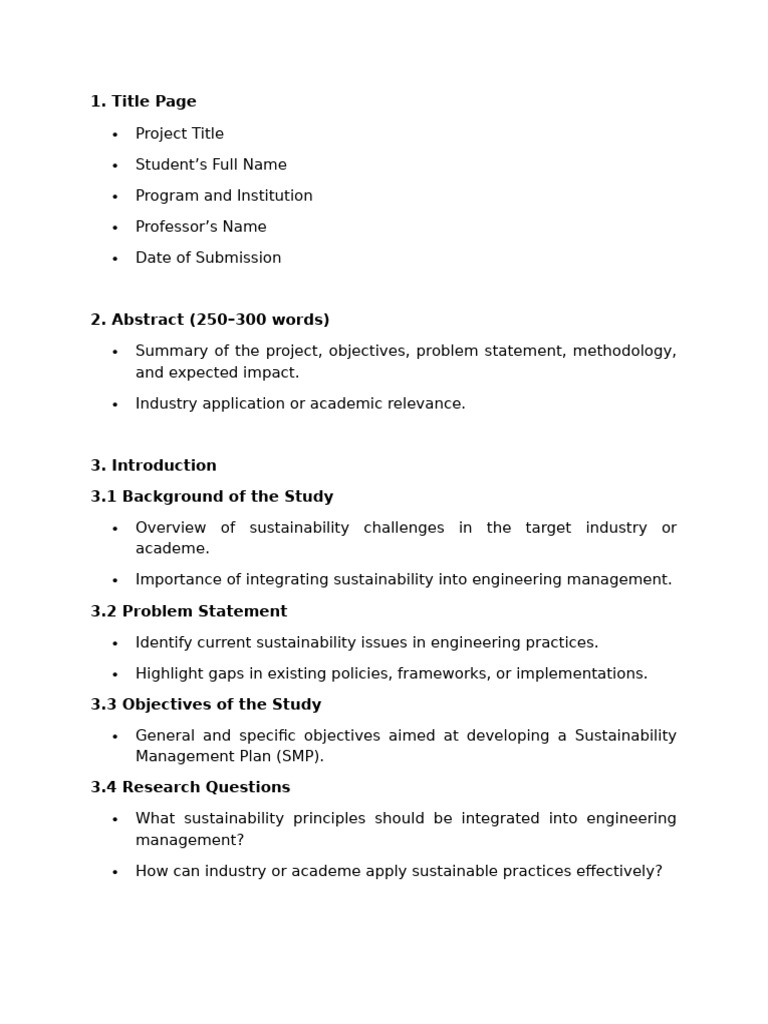 Capstone Project Template | PDF | Sustainability | Economy And The Environment