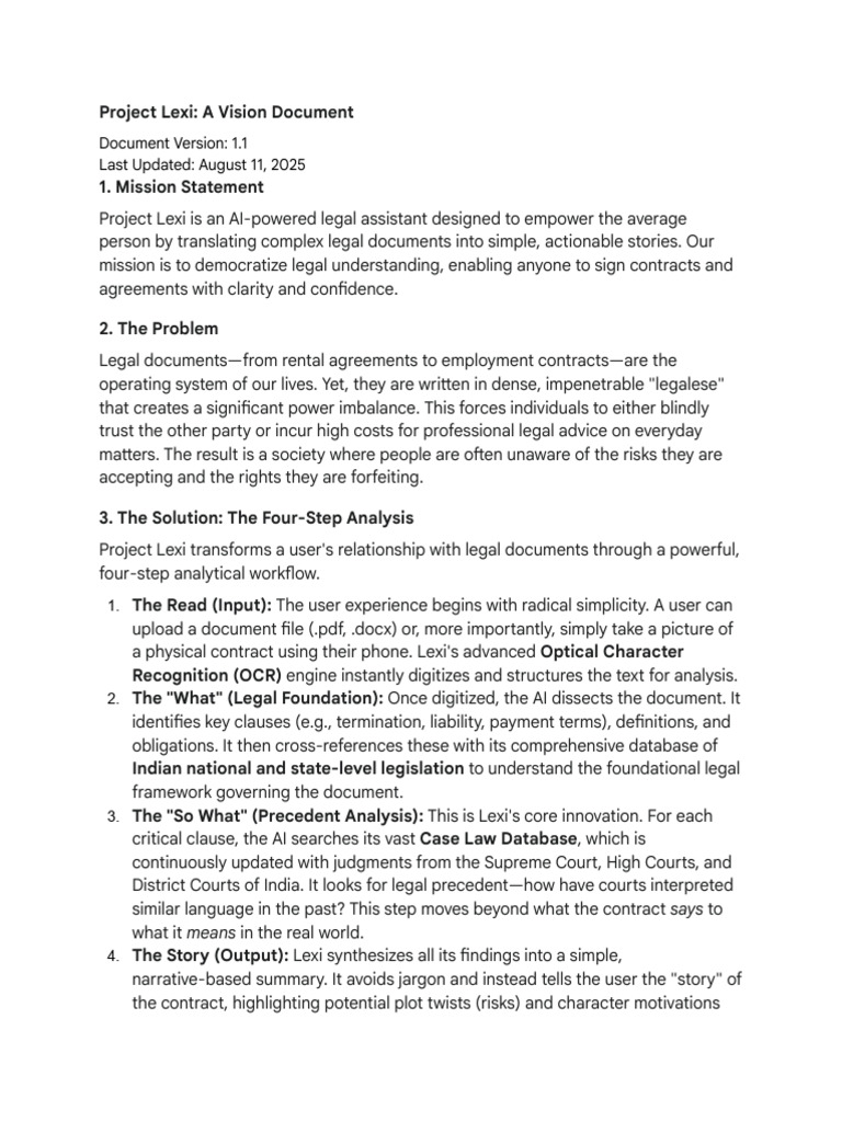 Project Lexi | PDF | Landlord | Optical Character Recognition