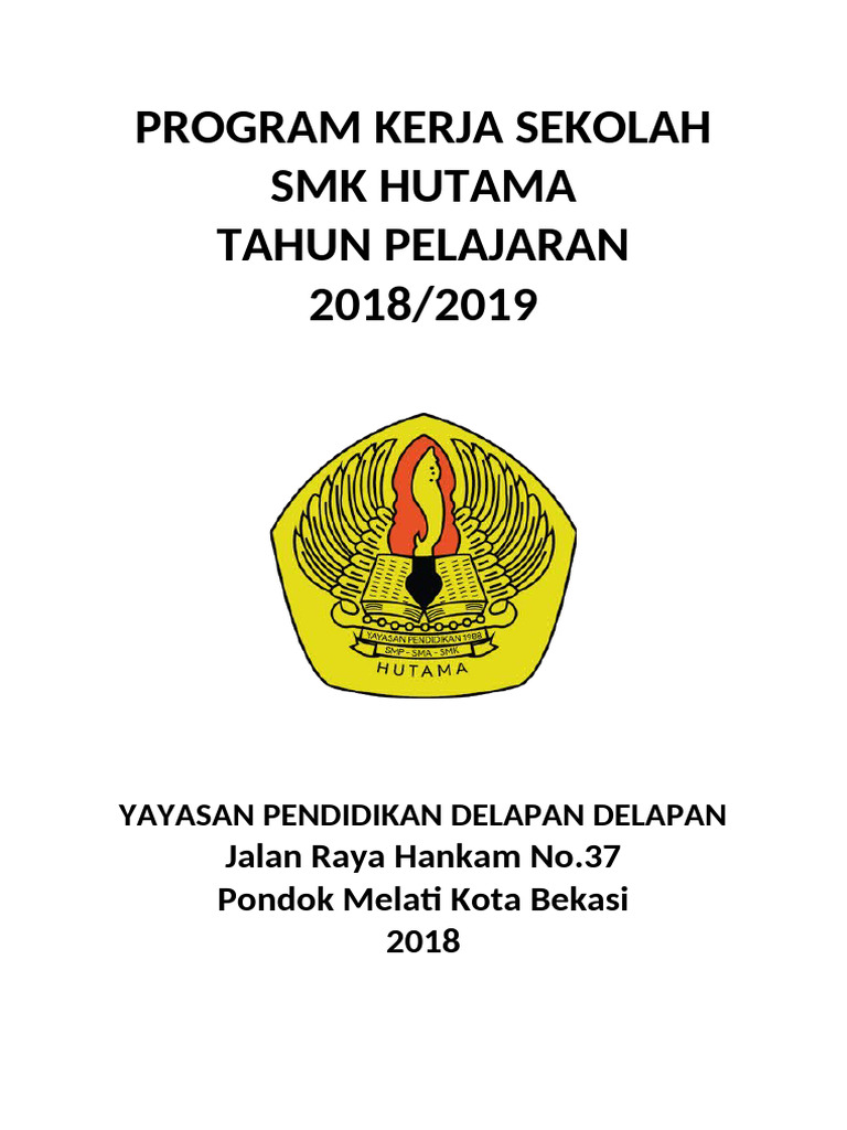 Cover Proker Sekolah | PDF