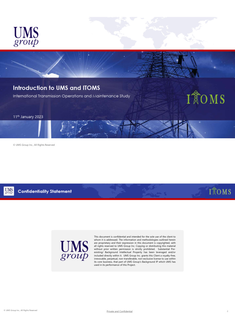 UMS Group: ITOMS Overview and Benefits | PDF | Asset Management