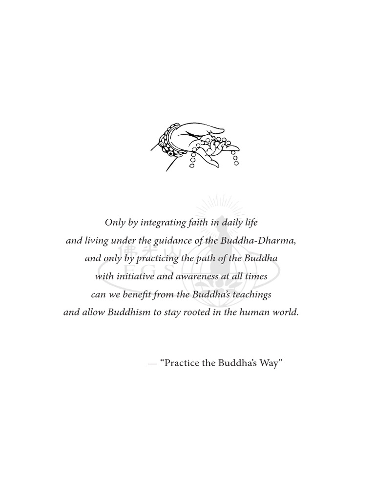 Practicing the Buddha's Path Daily | PDF | Faith | Indian Philosophy