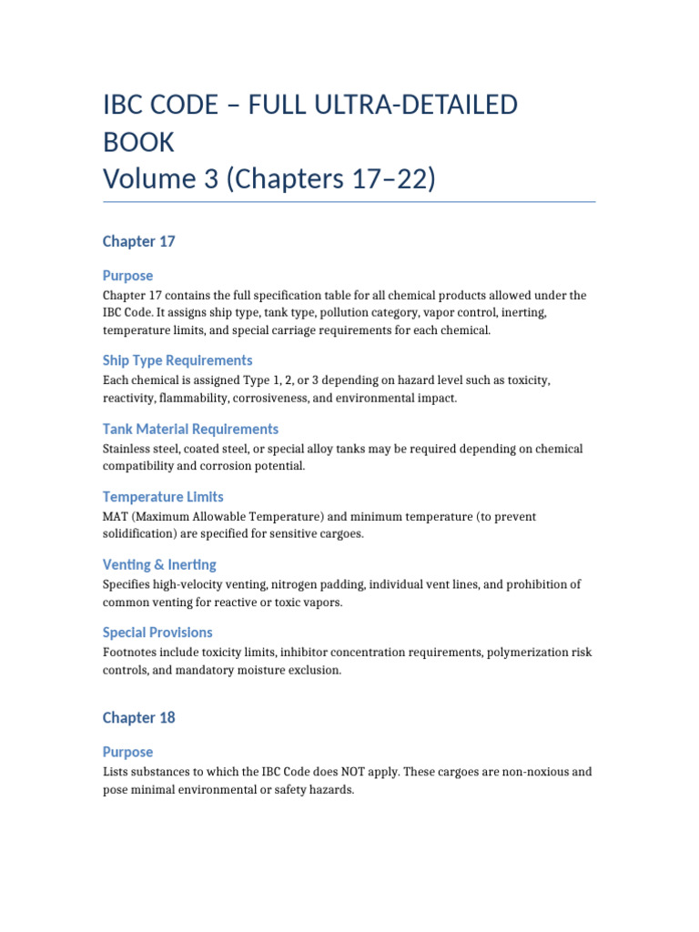 IBC Full Book Ultra Detailed Volume3 Ch17-22 | PDF | Toxicity | Hazards