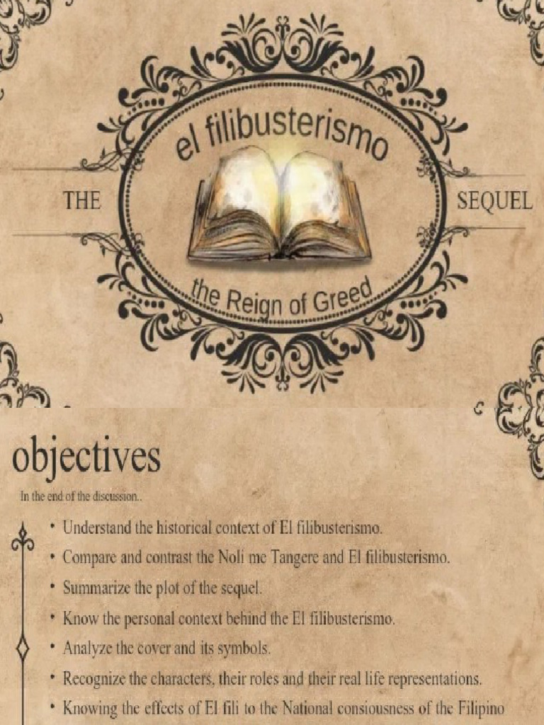El Filibusterismo Report | PDF