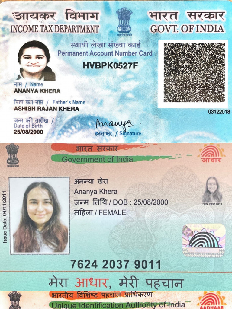 ananya-Pan+Aadhar | PDF