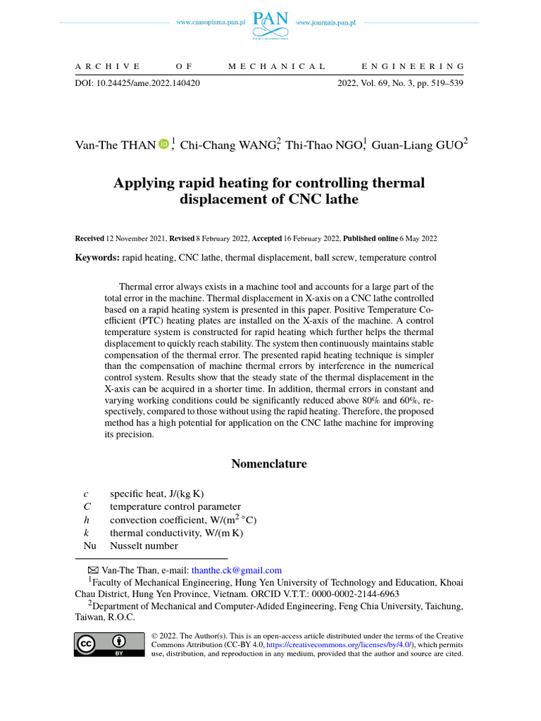 Applying Rapid Heating For Controlling Thermal Dis | PDF | Regression ...