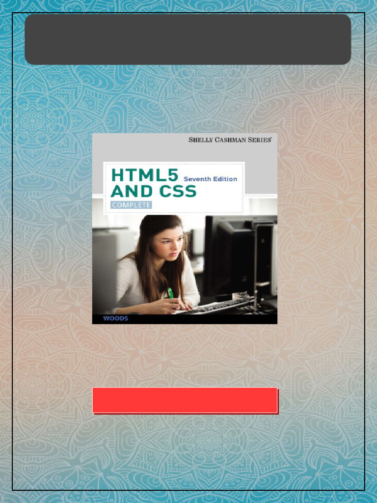 HTML5 and CSS Complete Seventh Edition Gary B Shelly full | PDF