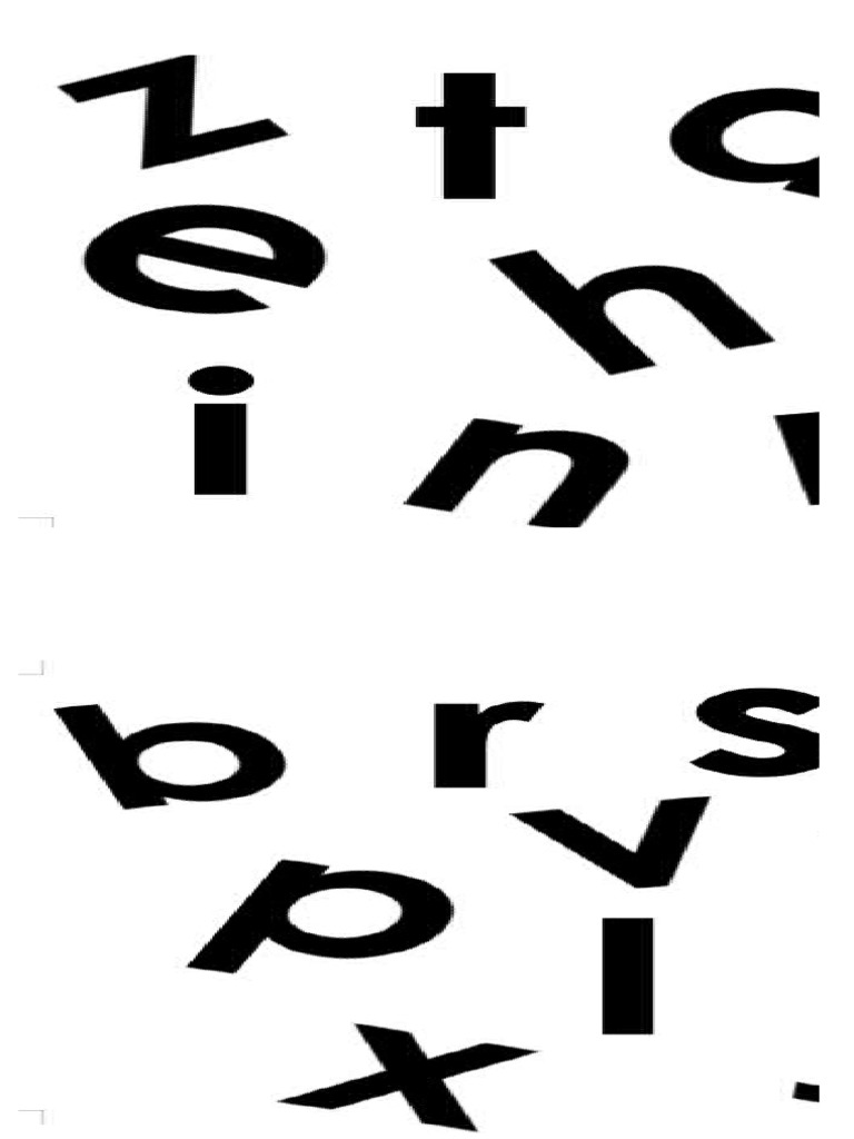 Jumbled Letters | PDF