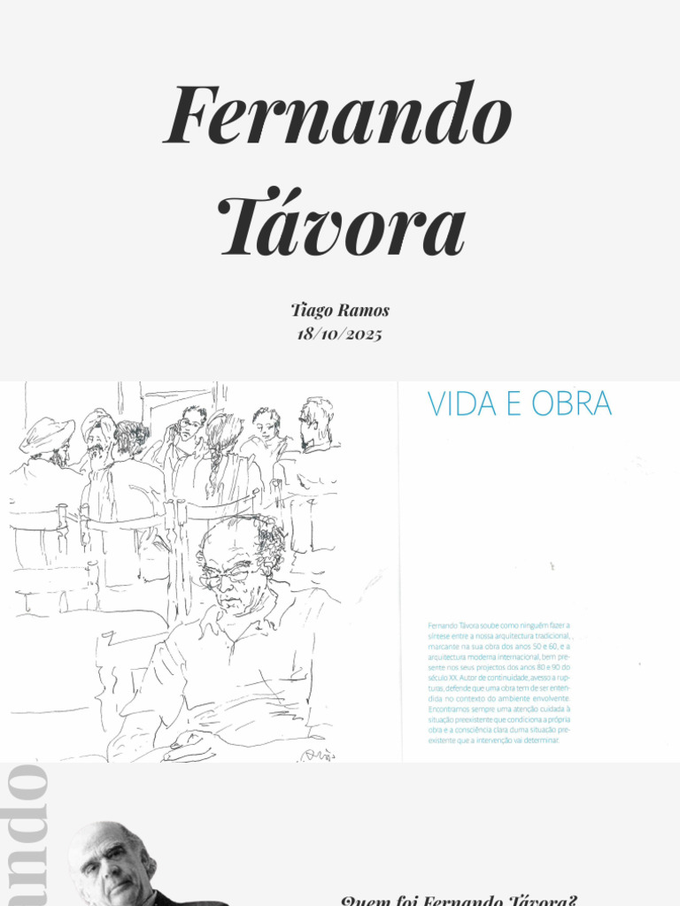 Fernando Távora Apresentação | PDF | Portugal | Porto