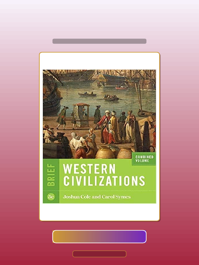 Answers For Western Civilizations Brief Fifth Edition Vol Combined ...