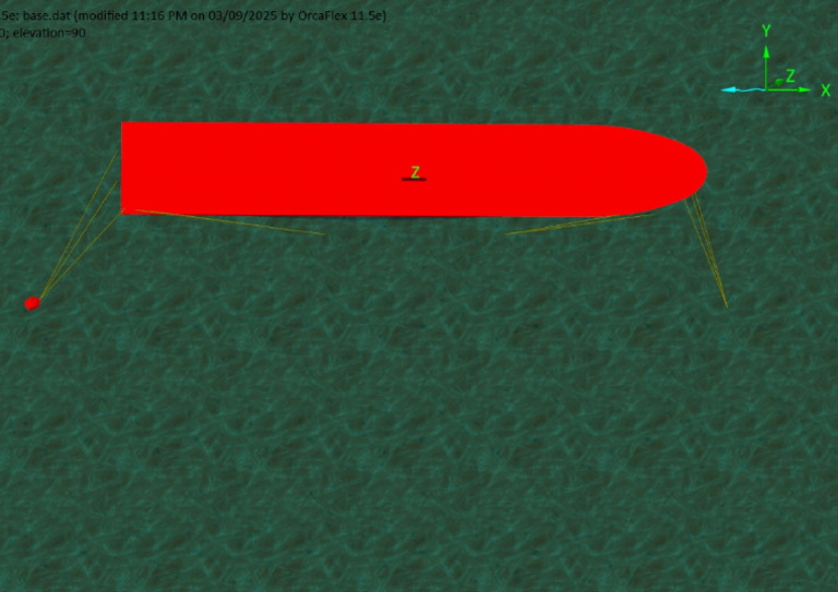 Example Mooring Arrangement of Tanker Using Fixed Jetty Hooks A | PDF