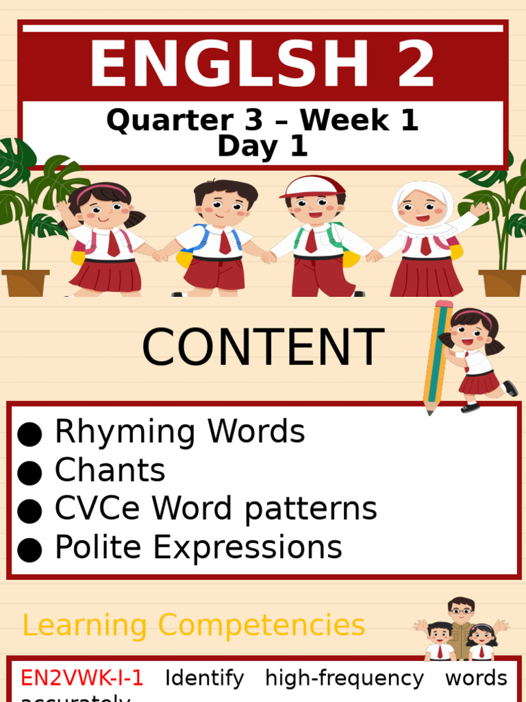 q3_english 2-Week 1-Day 1 | PDF