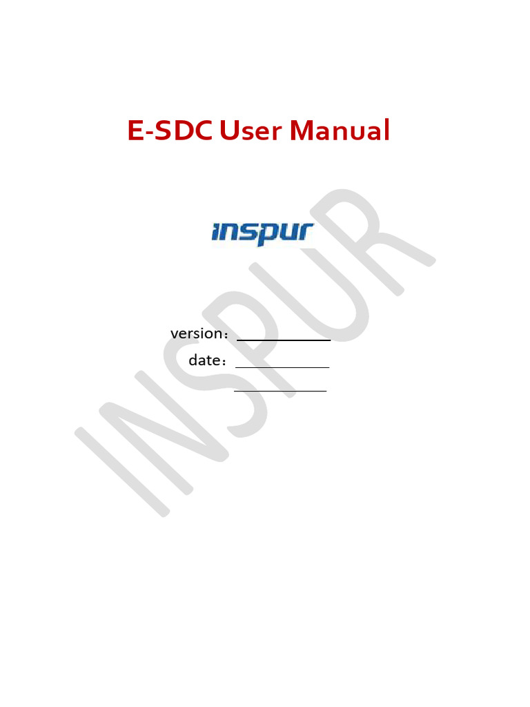 E-SDC User Manual V3.0 (2018_05_31 04_06_48 UTC) | PDF | Point Of Sale | Usb