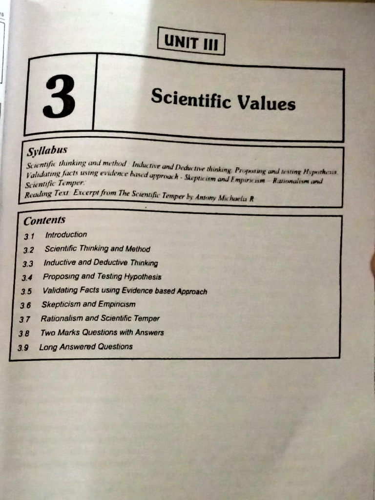 Human Values and Ethics Unit 3,4,5 GE 3791 | PDF