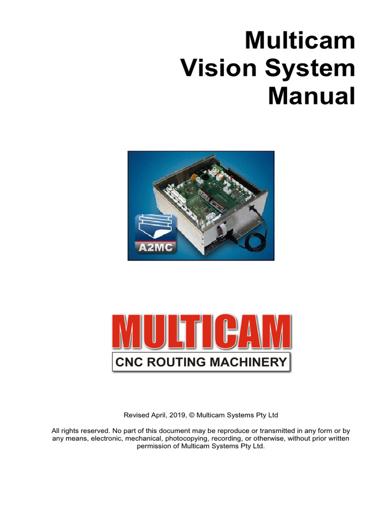 Multicam Vision System Users Manual | PDF | Pixel | Color