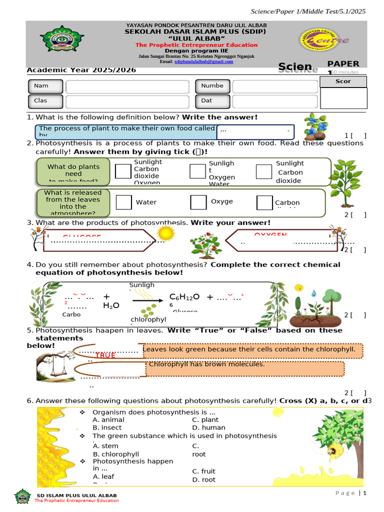 Ak Middle Science 5th Grade - BJN Edit 1 | PDF | Flowers | Pollination