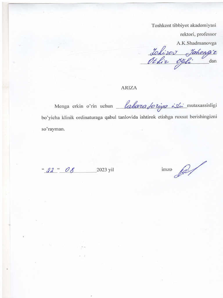 Jahongir Ariza | PDF