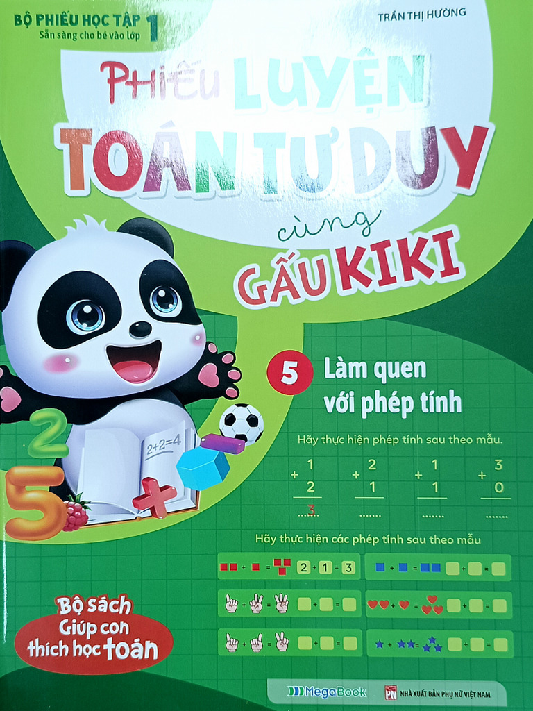 Phiếu Luyện Toán Tư Duy Cùng Gấu Kiki 5 | PDF