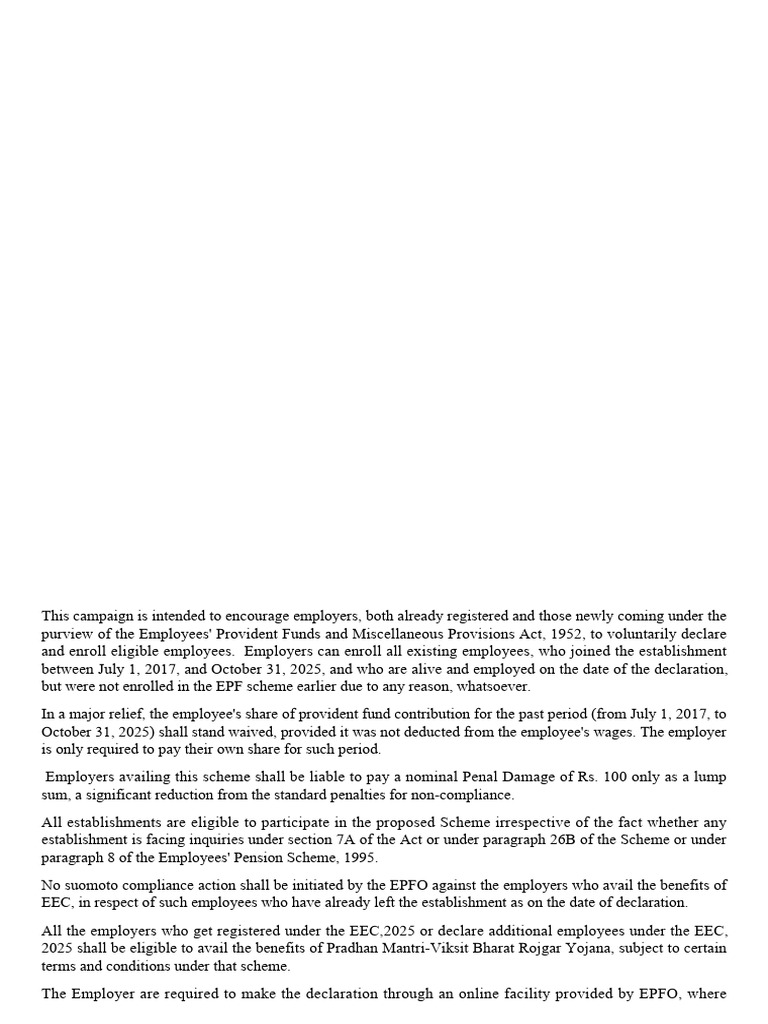 Employees Enrolment Campaign | PDF | Social Policy | Employee Relations