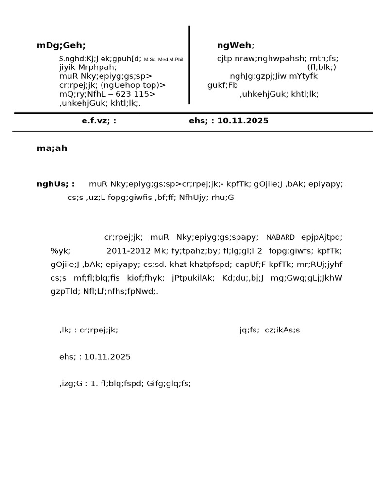 Covering Letter PWD Demolish | PDF