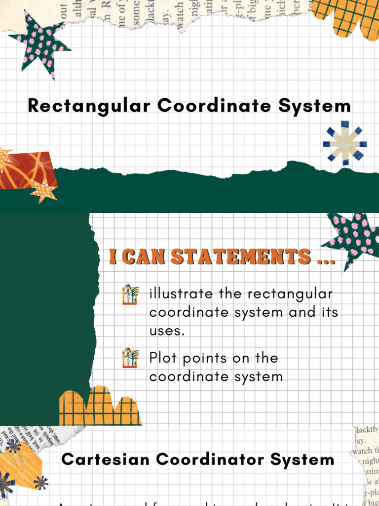 Understanding the Rectangular Coordinate System | PDF | Cartesian ...