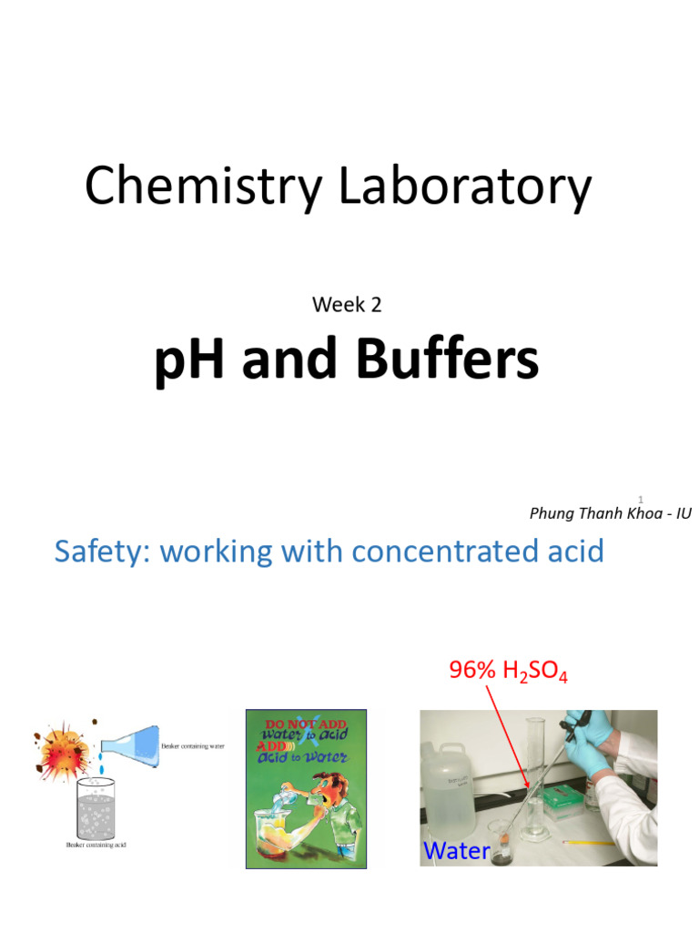 Chem Lab Student Week 2 v2 | PDF | Ph | Chemical Equilibrium